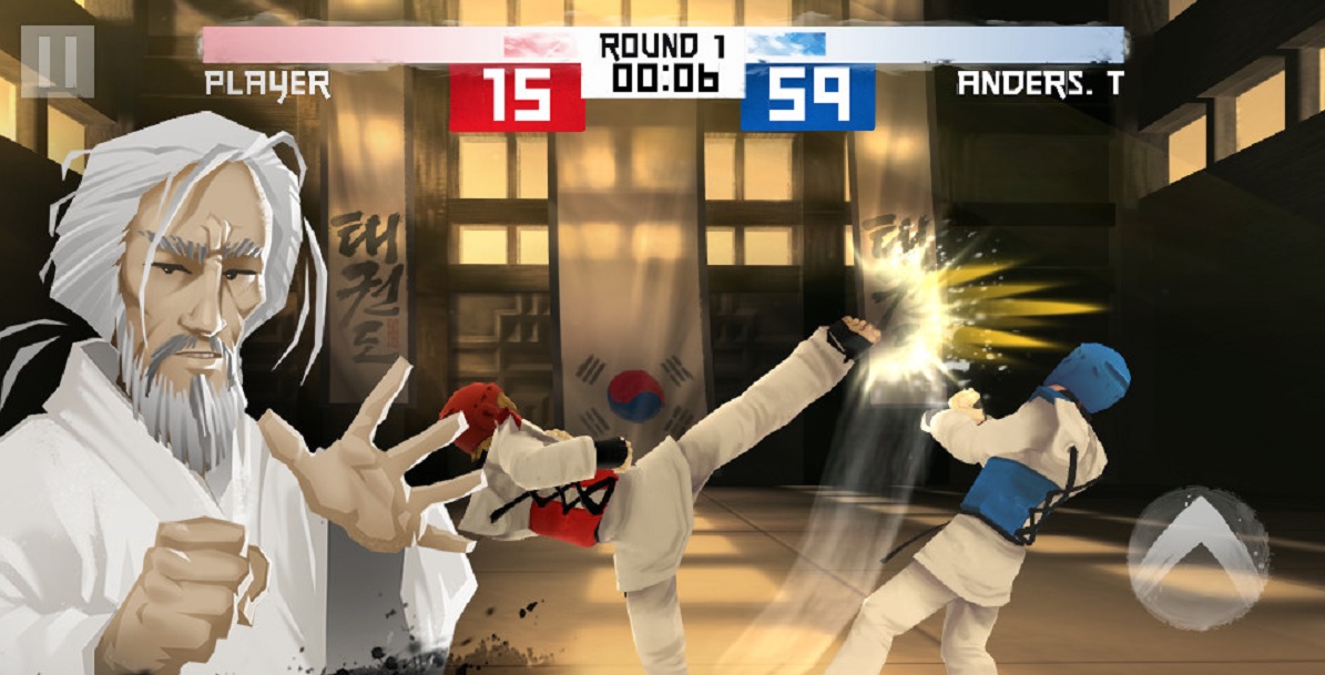 Becoming a master in "Taekwondo Game"