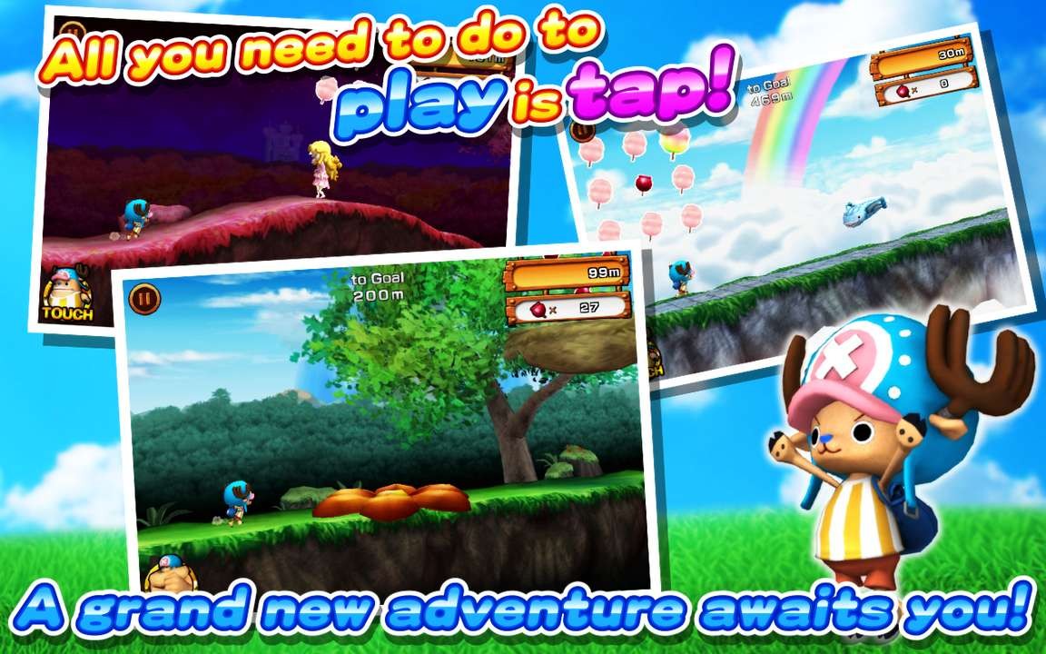 Chopper Gets His Own One Piece Platformer with "One Piece Run, Chopper ...