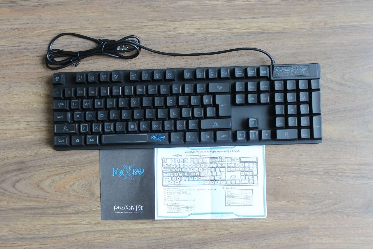 FoxXray Photon FX - Bàn phím giả cơ giá rẻ "đa sắc màu"