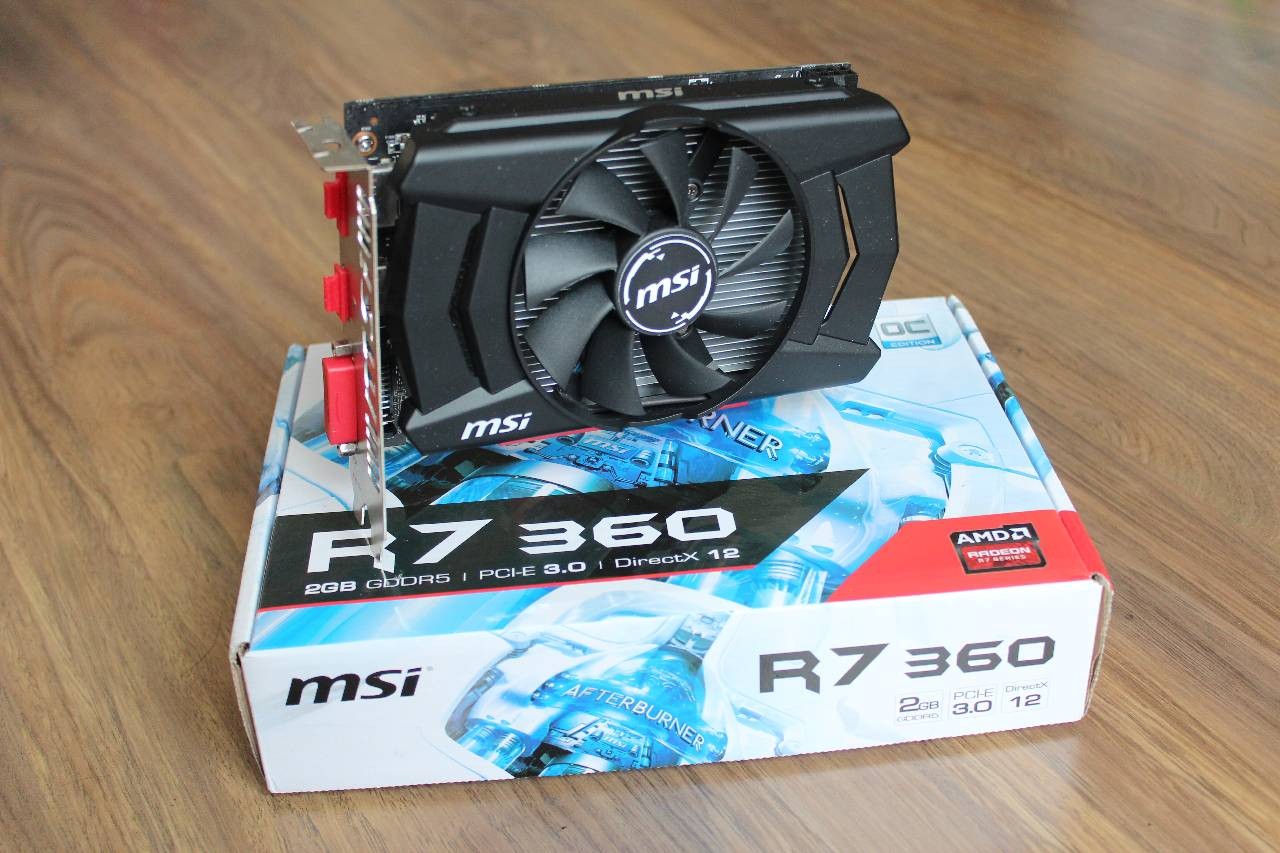 MSI R7 360 2GD5 OC - "Chú lính chì" tí hon