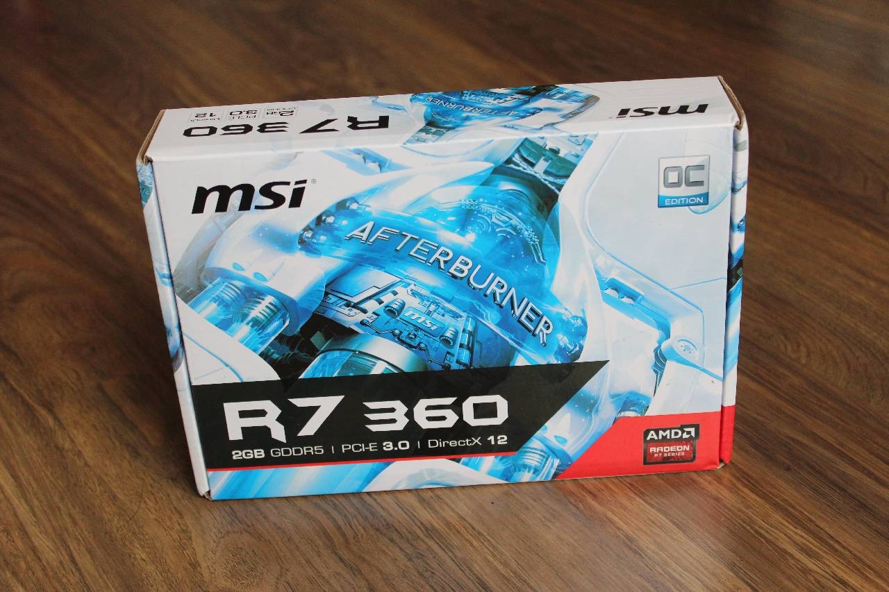 MSI R7 360 2GD5 OC - "Chú lính chì" tí hon