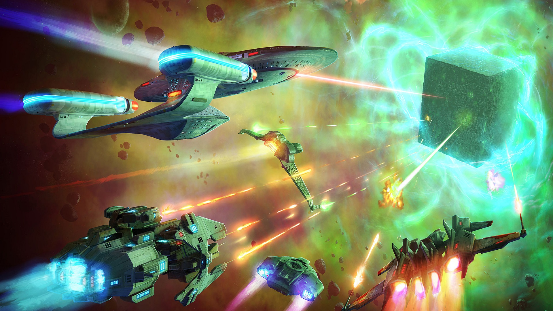 Pocket Starships: STAR TREK Borg Invasion: Games & Media | Vietgame