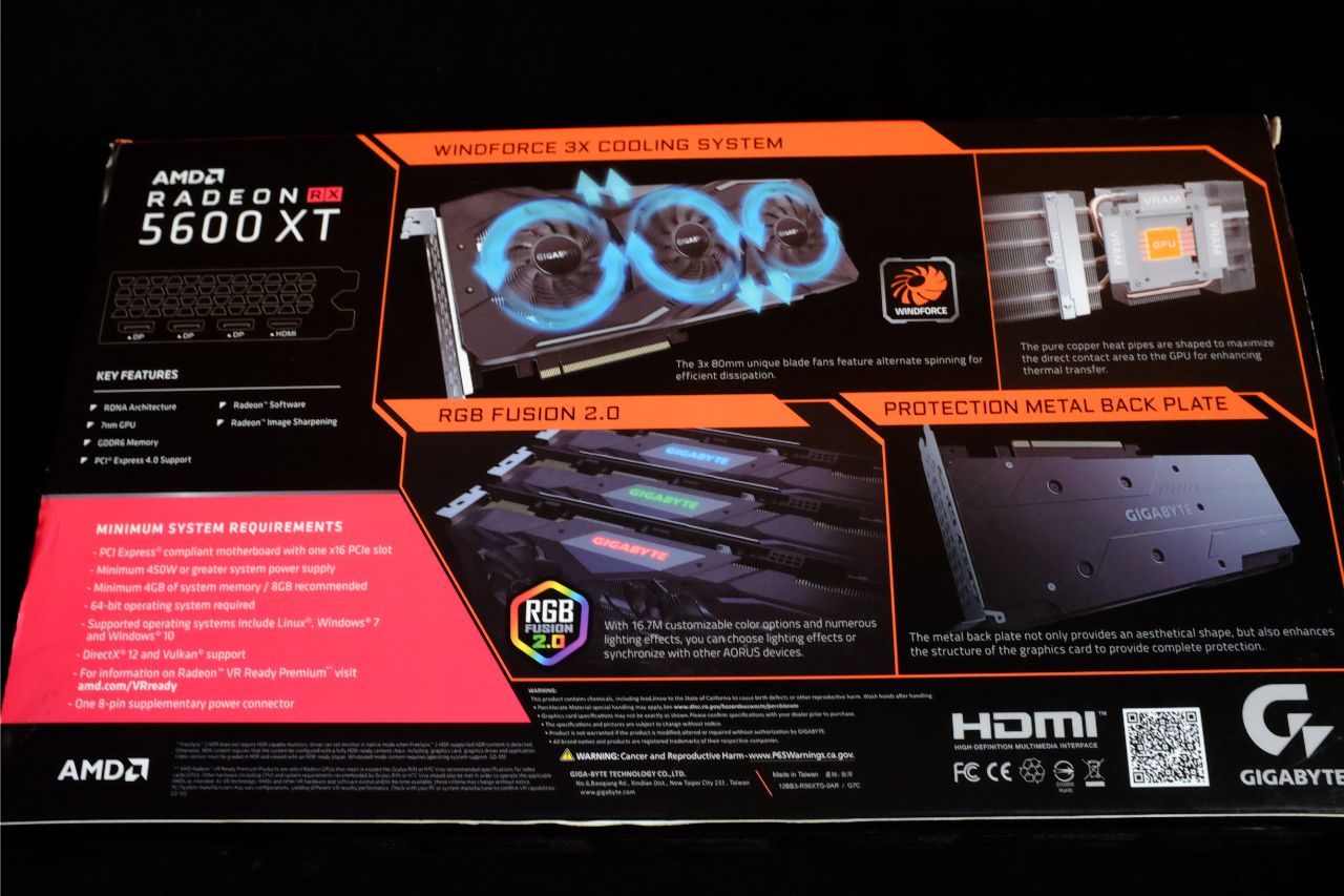 Gigabyte RX 5600 XT Gaming OC 6G – Đánh Giá Gaming Gear