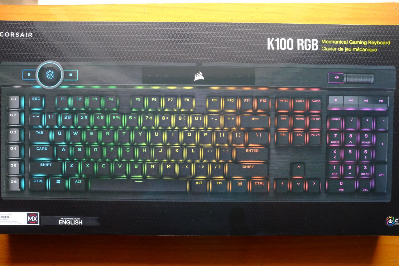 Corsair K100 RGB Mechanical Gaming Keyboard - Đánh Giá Gaming Gear