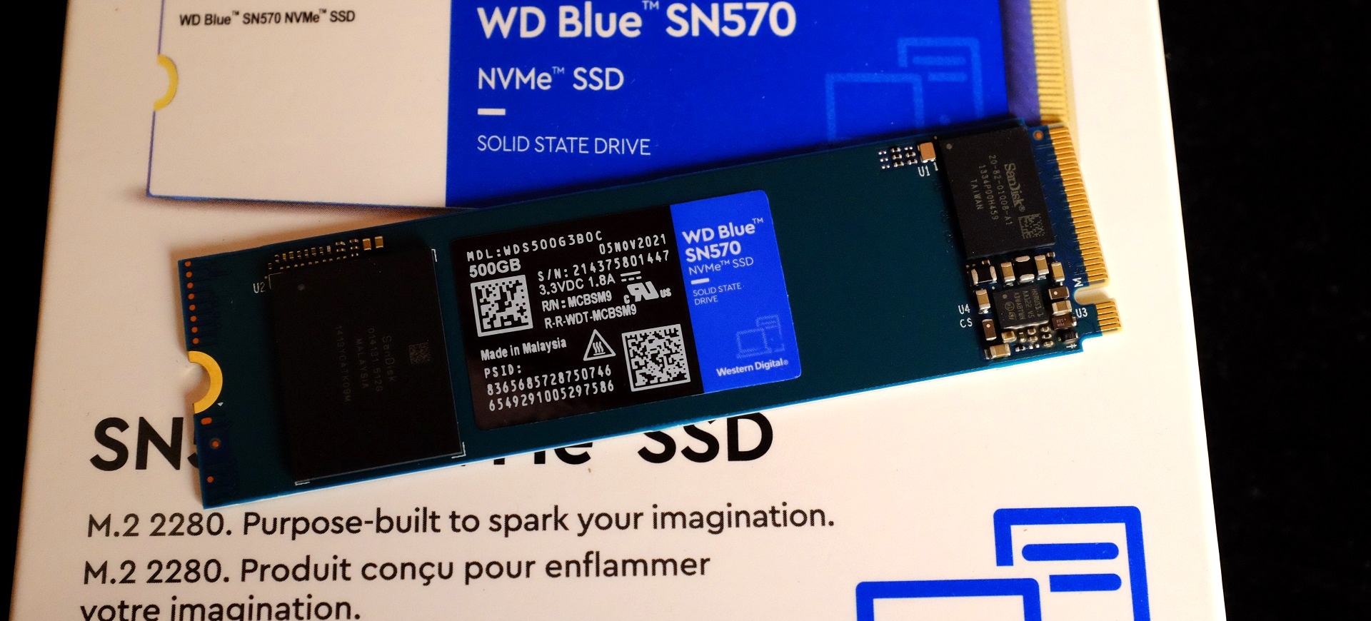 Western Digital WD Blue SN570 500GB - Đánh Giá Gaming Gear