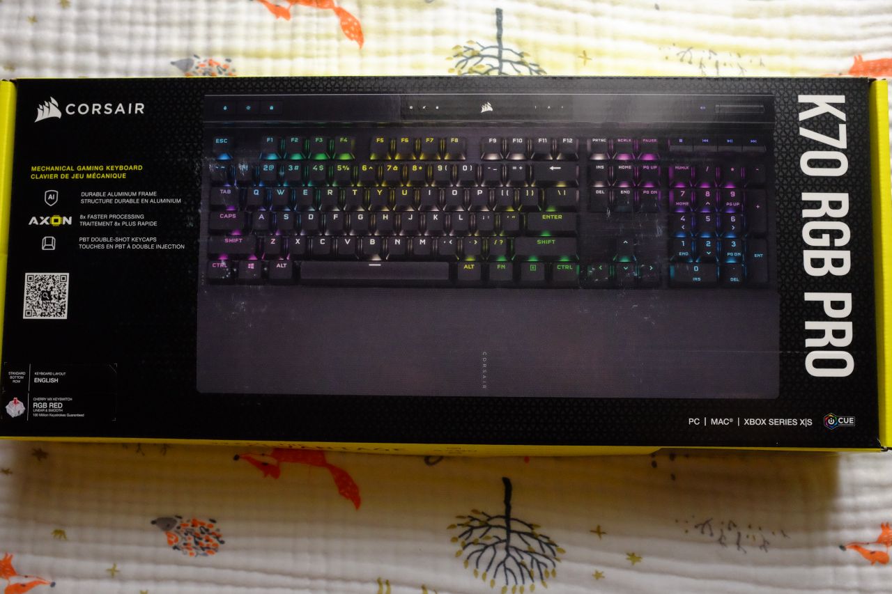 Corsair K70 RGB Pro Red Switch - Đánh Giá Gaming Gear