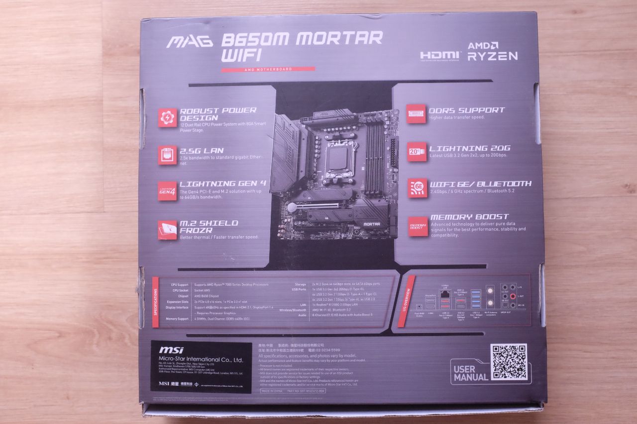 MSI B650M MORTAR WIFI - Đánh Giá Gaming Gear
