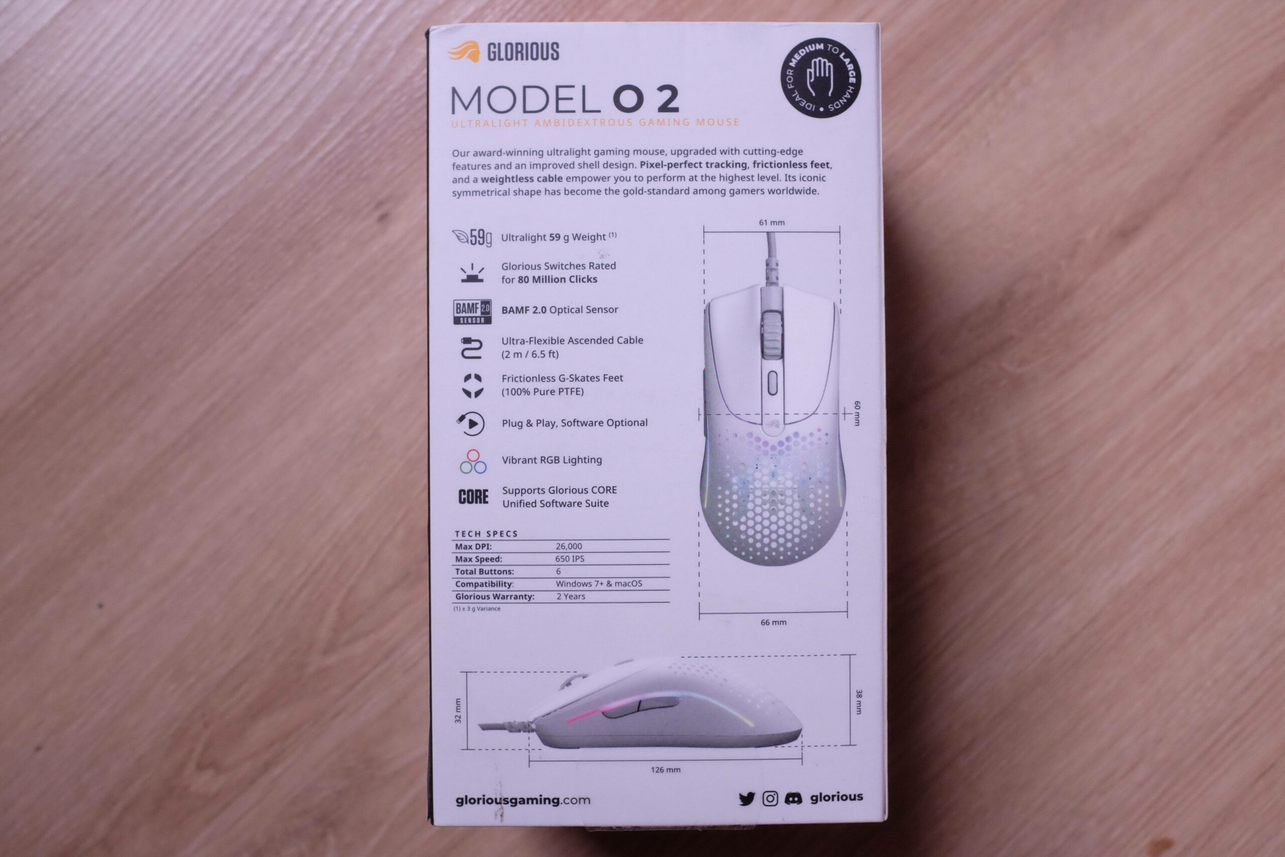 Glorious Model O 2 Wired - Đánh Giá Gaming Gear