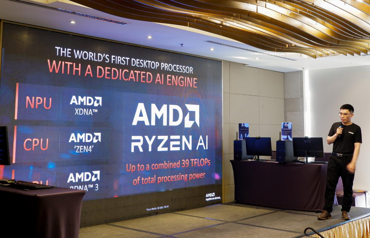 ROSA Computer ra mắt PC AI đầu tiên tại Việt Nam trang bị AMD Ryzen ...