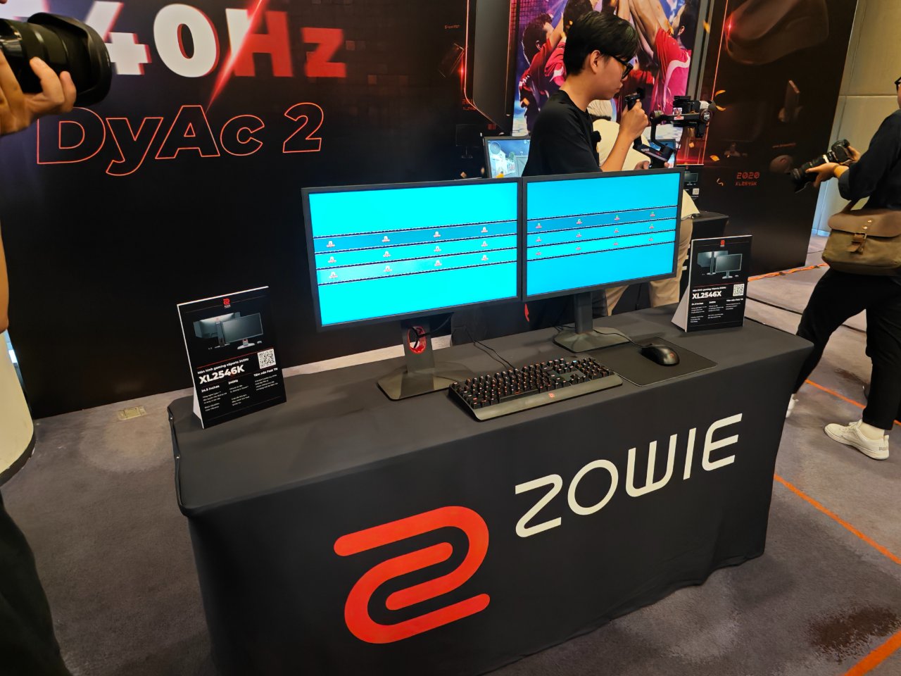 BenQ Zowie ra mắt hai màn hình chơi game 540Hz và chuột chơi game không ...